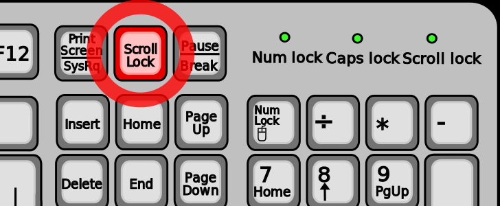 Nedir Blog: Scroll Lock Nedir? Scroll Lock Tuşu ve Scroll Lock Ne İşe ...