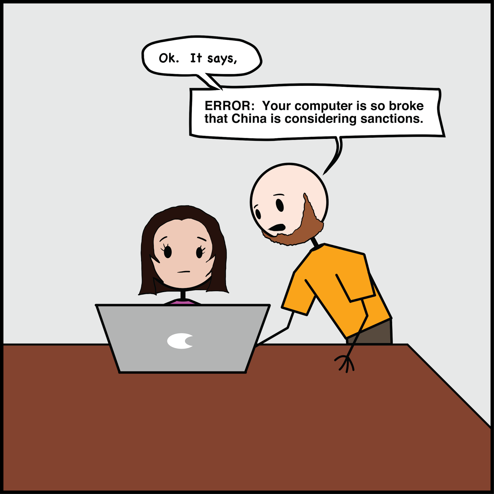Life and Stuff.: 8. At Least It Wasn't The Blue Screen Of Death.
