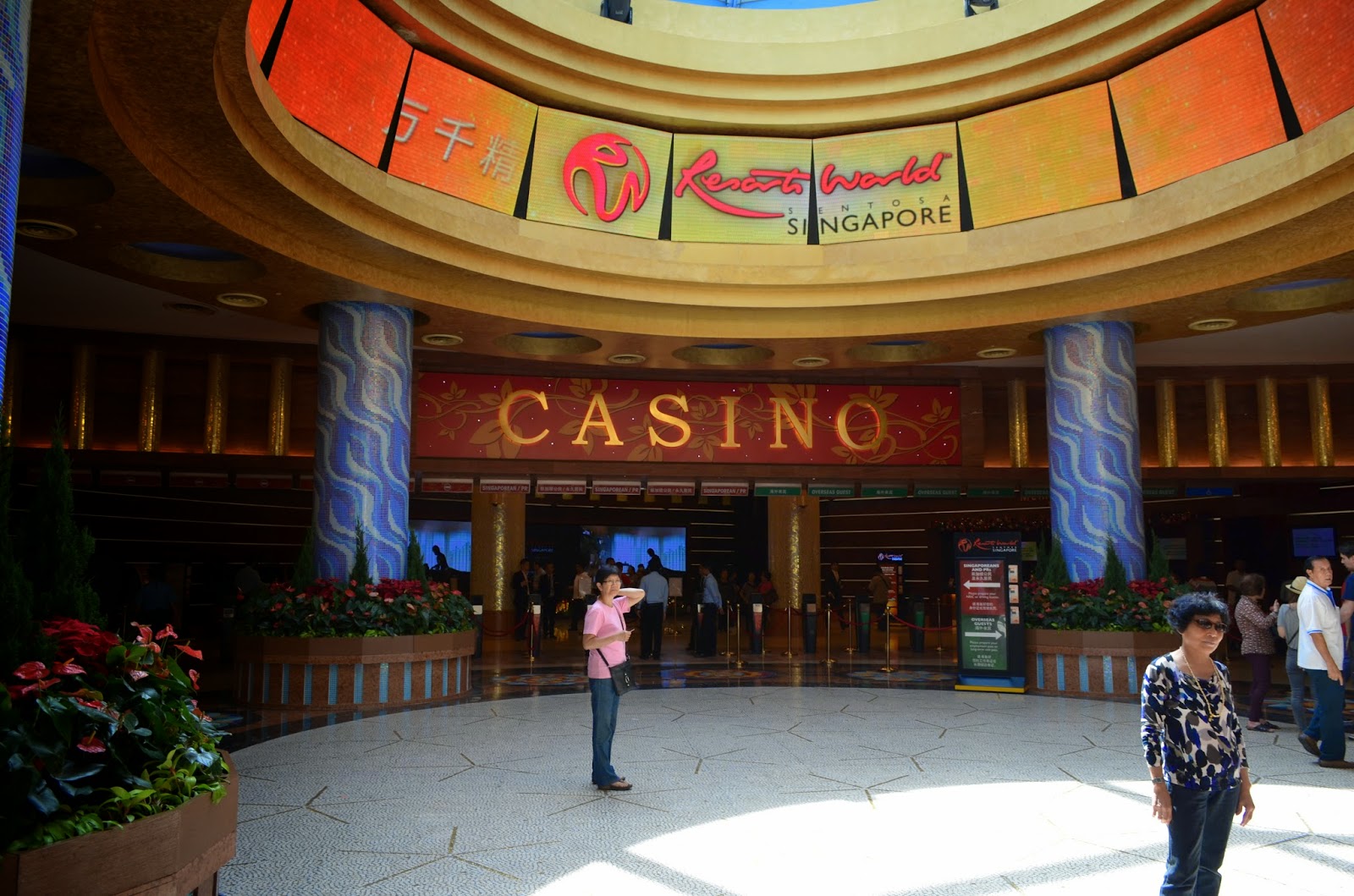 Our Journey : Singapore Sentosa Island - Resort World Casino