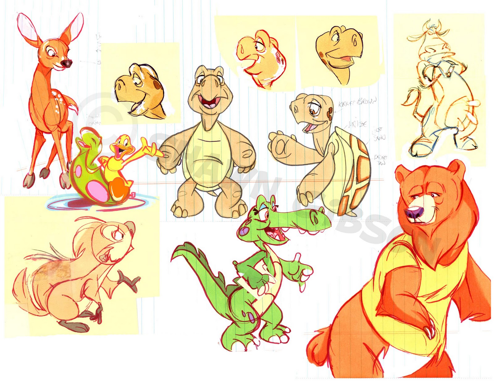 ShawnGibsonDesign: Concept Art / Character Design mock-ups