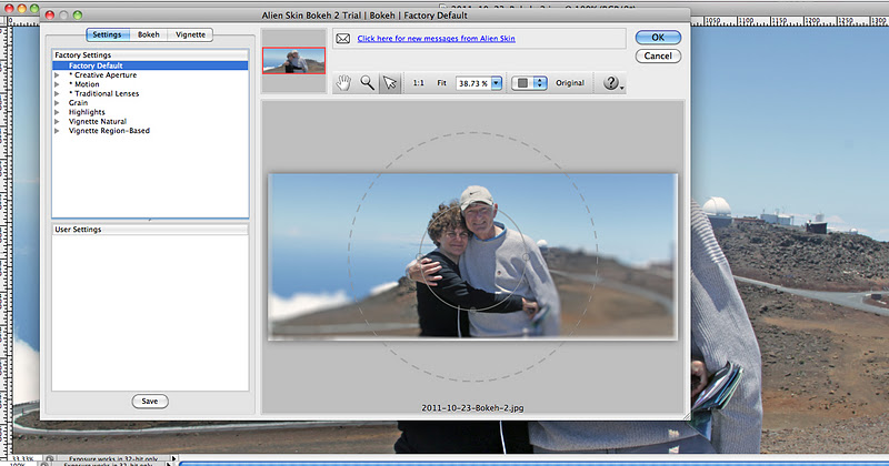 Pro Photography Learning: Bokeh 2 - Plug-In from Alien Skin