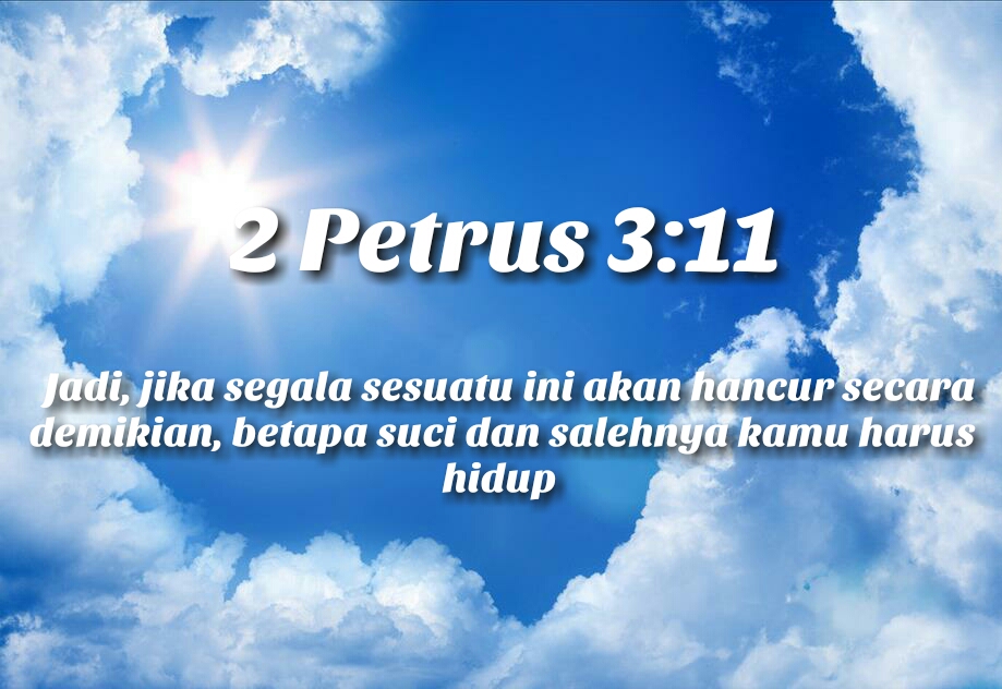 RENUNGAN BACK TO BIBLE: ARTI PENTING KESALEHAN DALAM HIDUP ORANG PERCAYA