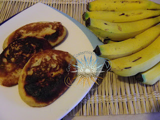Cocina Costarricense: arepas con banano