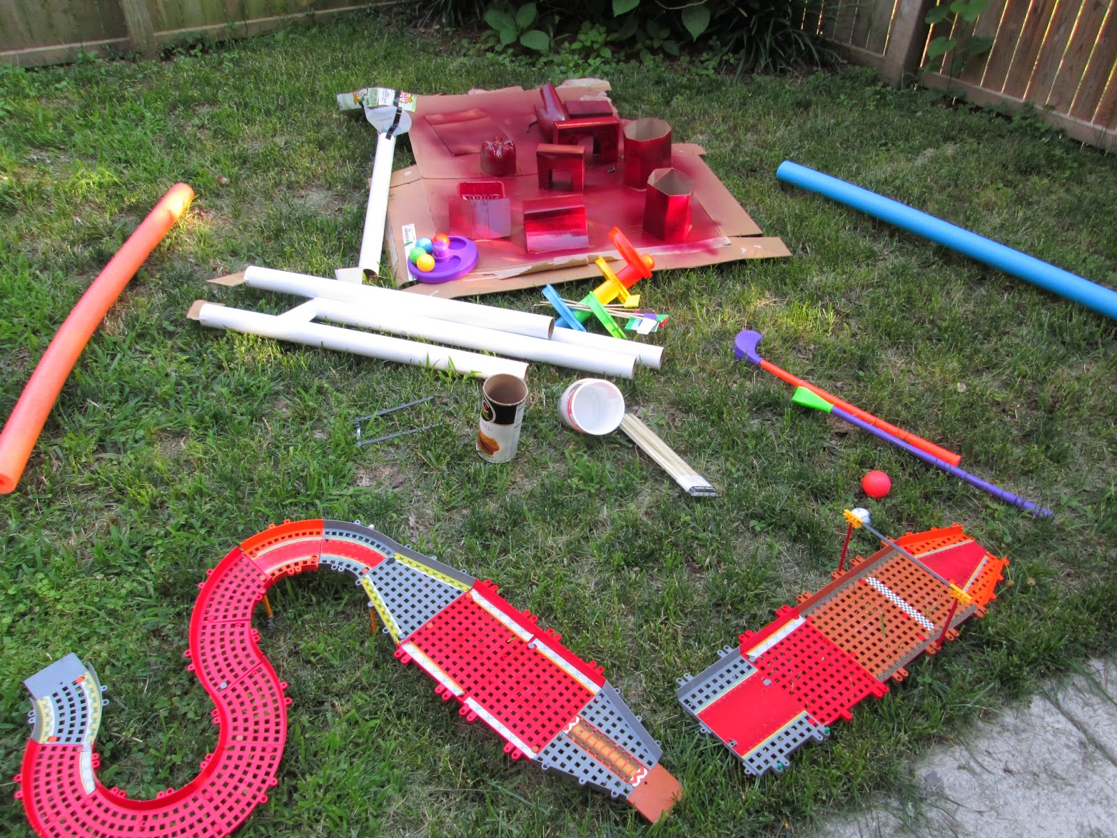 The Cheap Lazy Mom Challenge: Backyard Mini Golf...