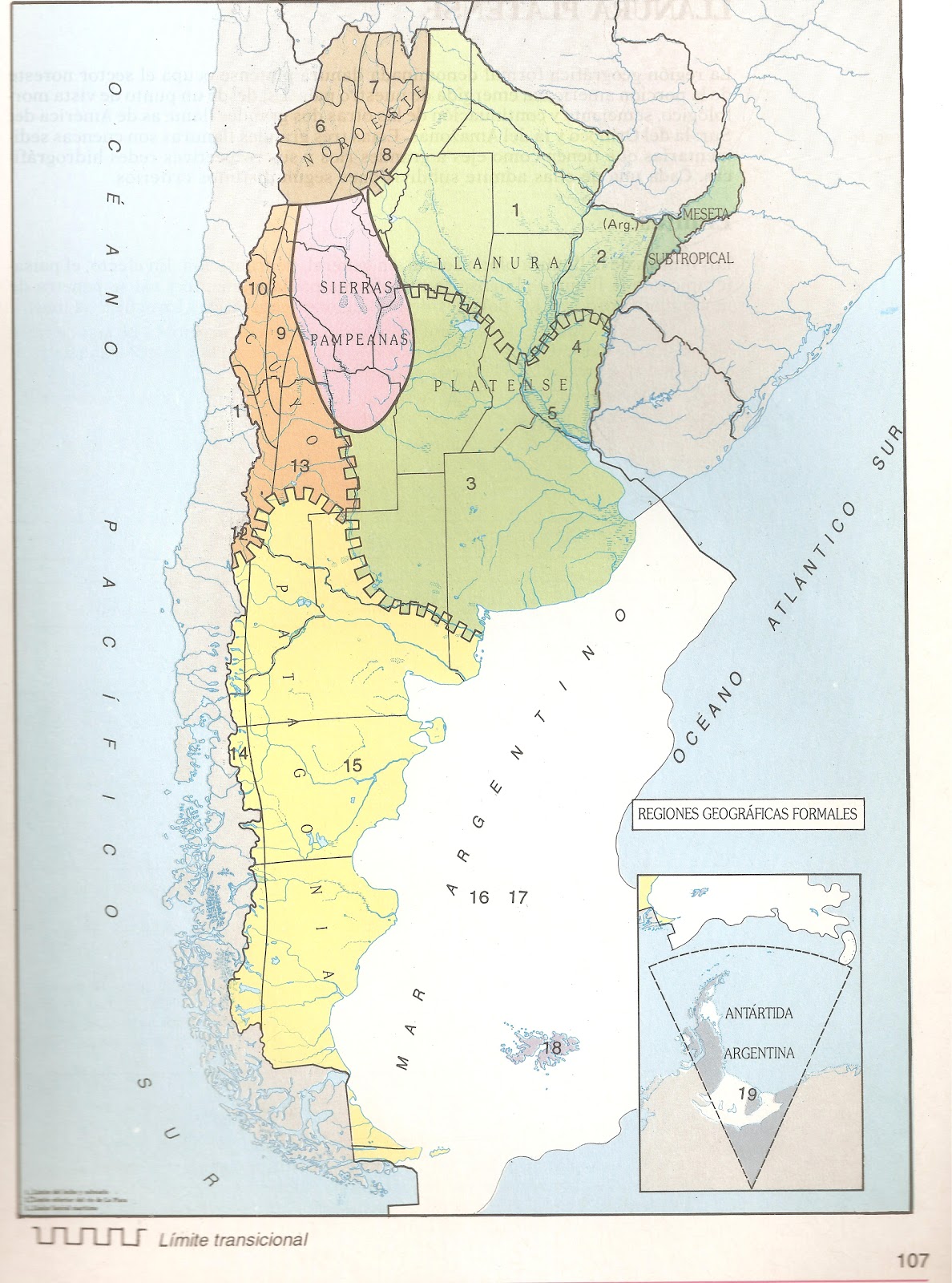 PAISAJES Y REALIDADES: MAPAS REGIONES GEOGRÁFICAS ARGENTINA