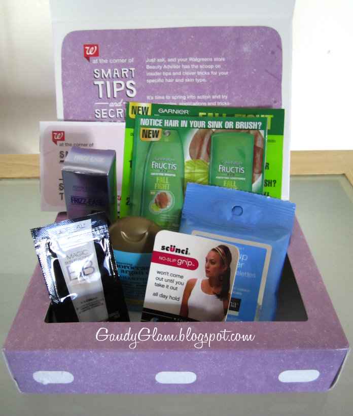 Gaudy Glam: Walgreens Beauty Sample Box: Glamour Recharge