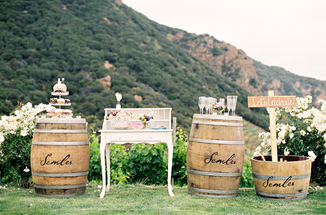 postcards and pretties: {pretty details} wine barrels