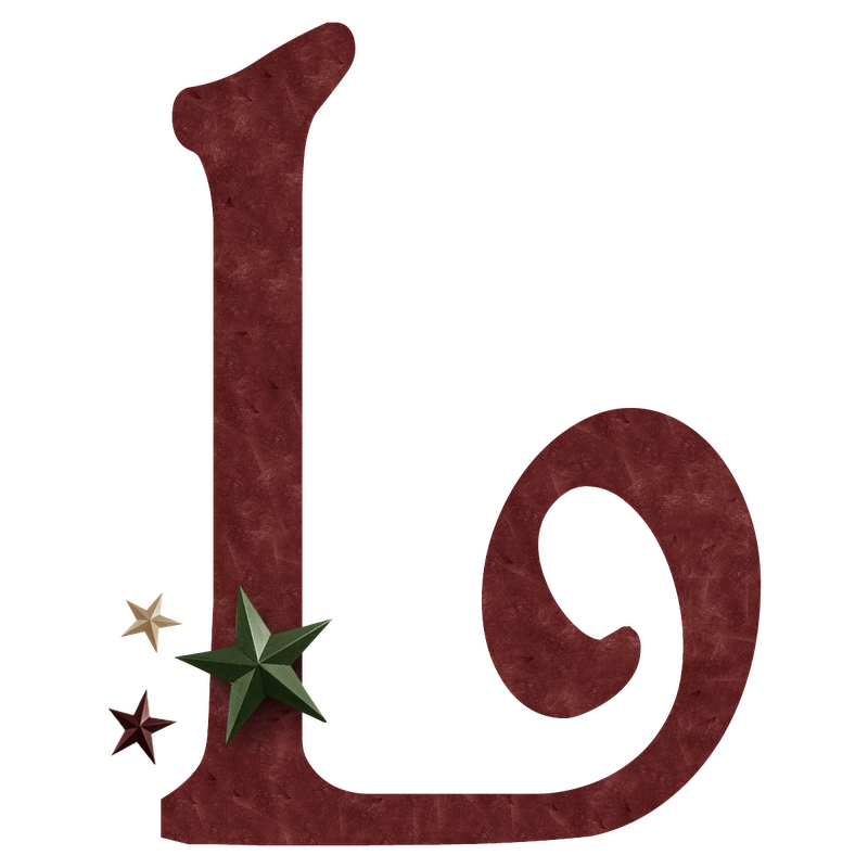GRANNY ENCHANTED'S BLOG: Free Christmas Red Suede Digi Alphabet -Single ...