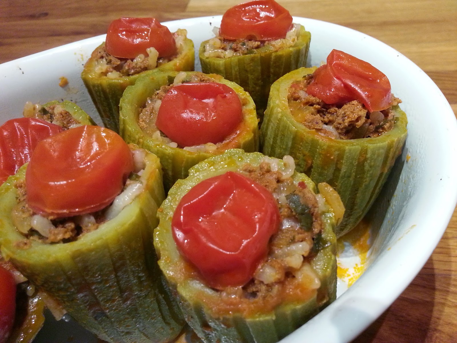 Tuba i Köket :) : Zucchini Dolma / Kabak Dolmasi