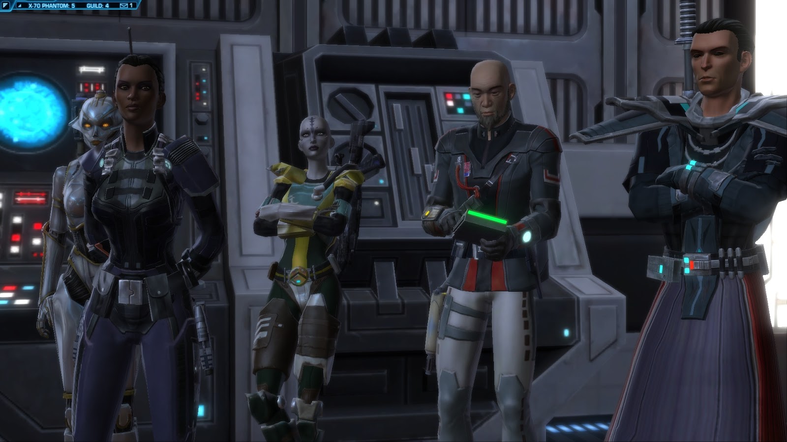 Spider Love: SWTOR pics: more Agent + companions