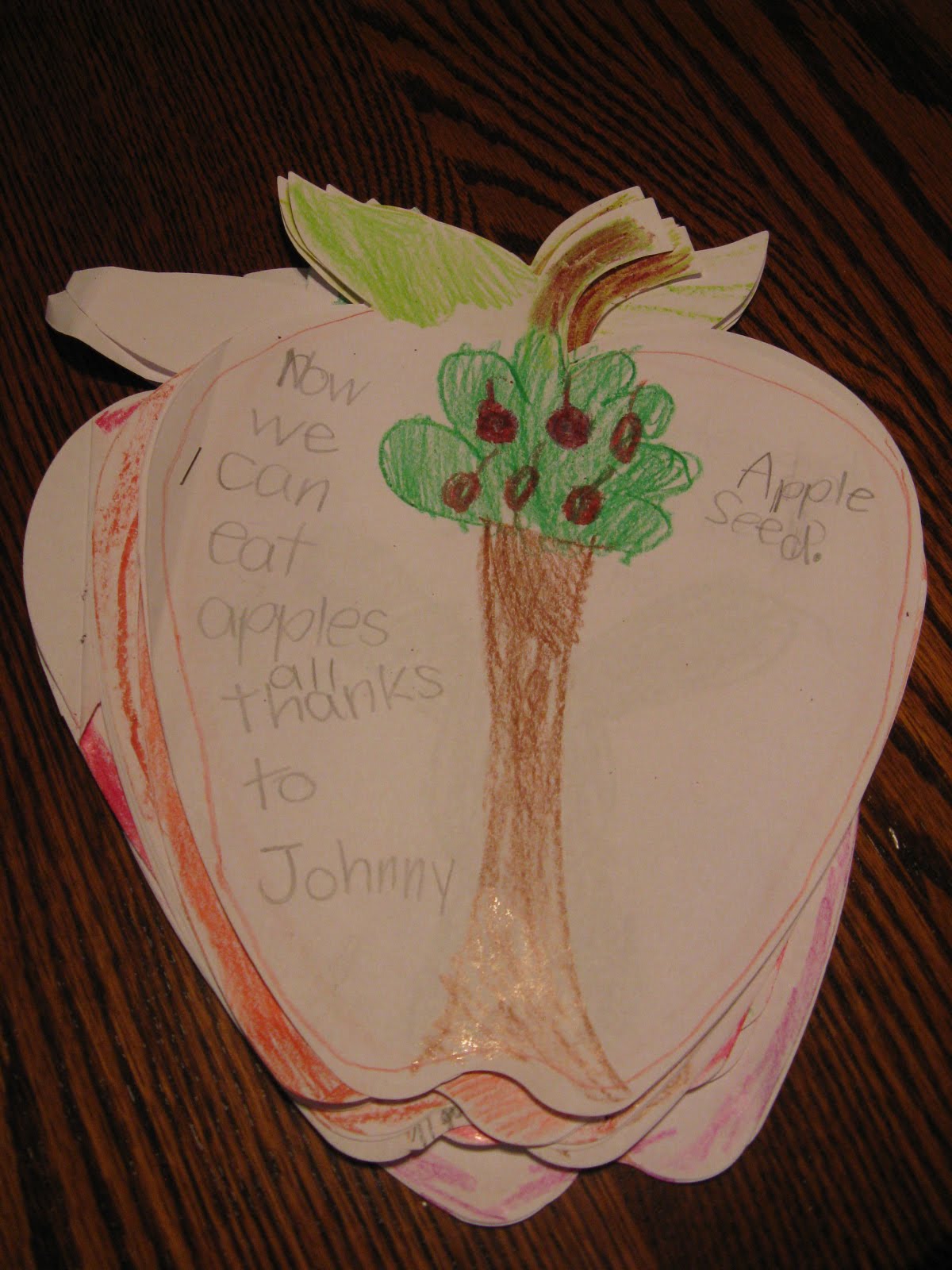 Only in First Grade: Johnny Appleseed