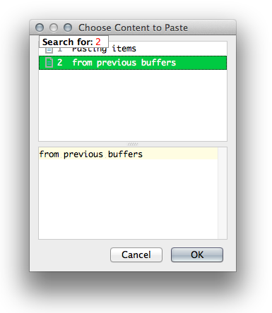Pasting Content from Previous Copy or Paste Actions in IntelliJ IDEA - Messages from mrhaki
