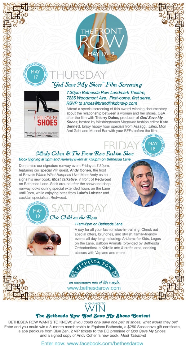 DC This Week ™: Bethesda Row's Front Row Returns with Bravo's Andy ...