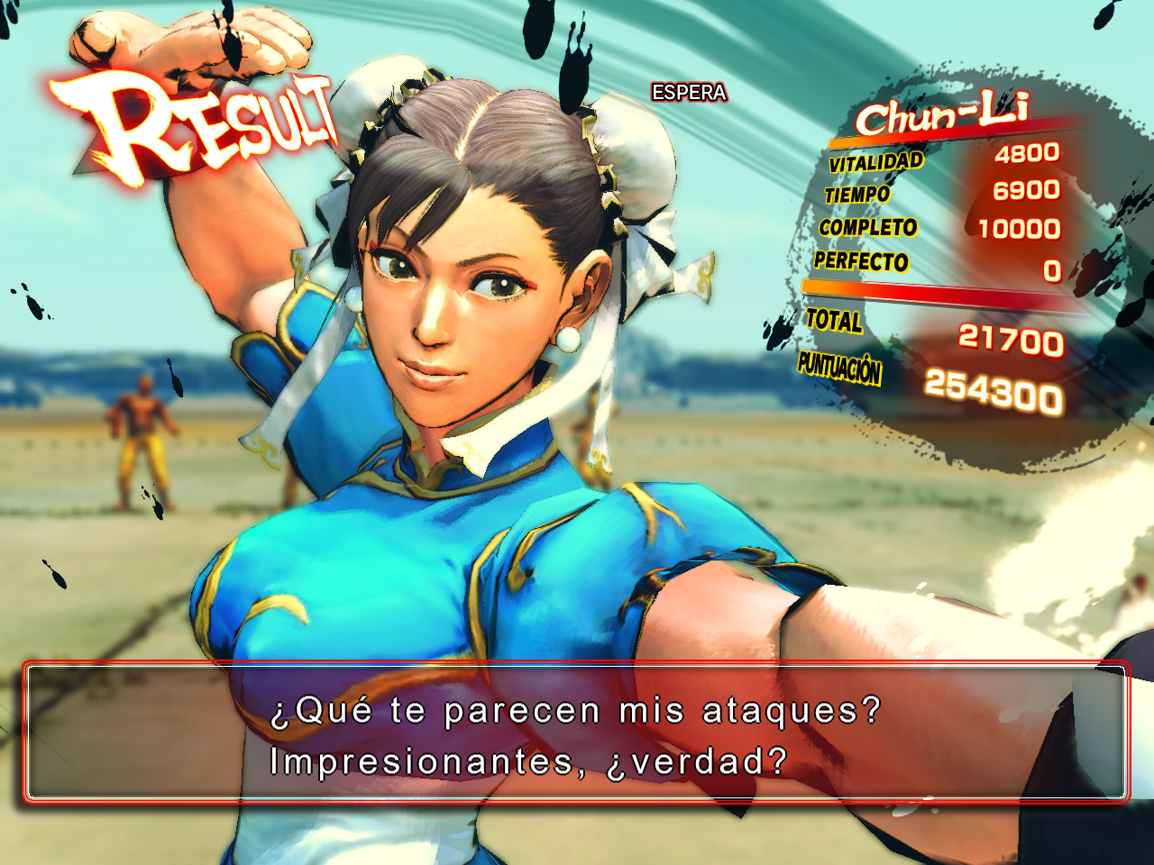 R.Mika's Training Room: Frases de Victoria SSF IV: Chun Li