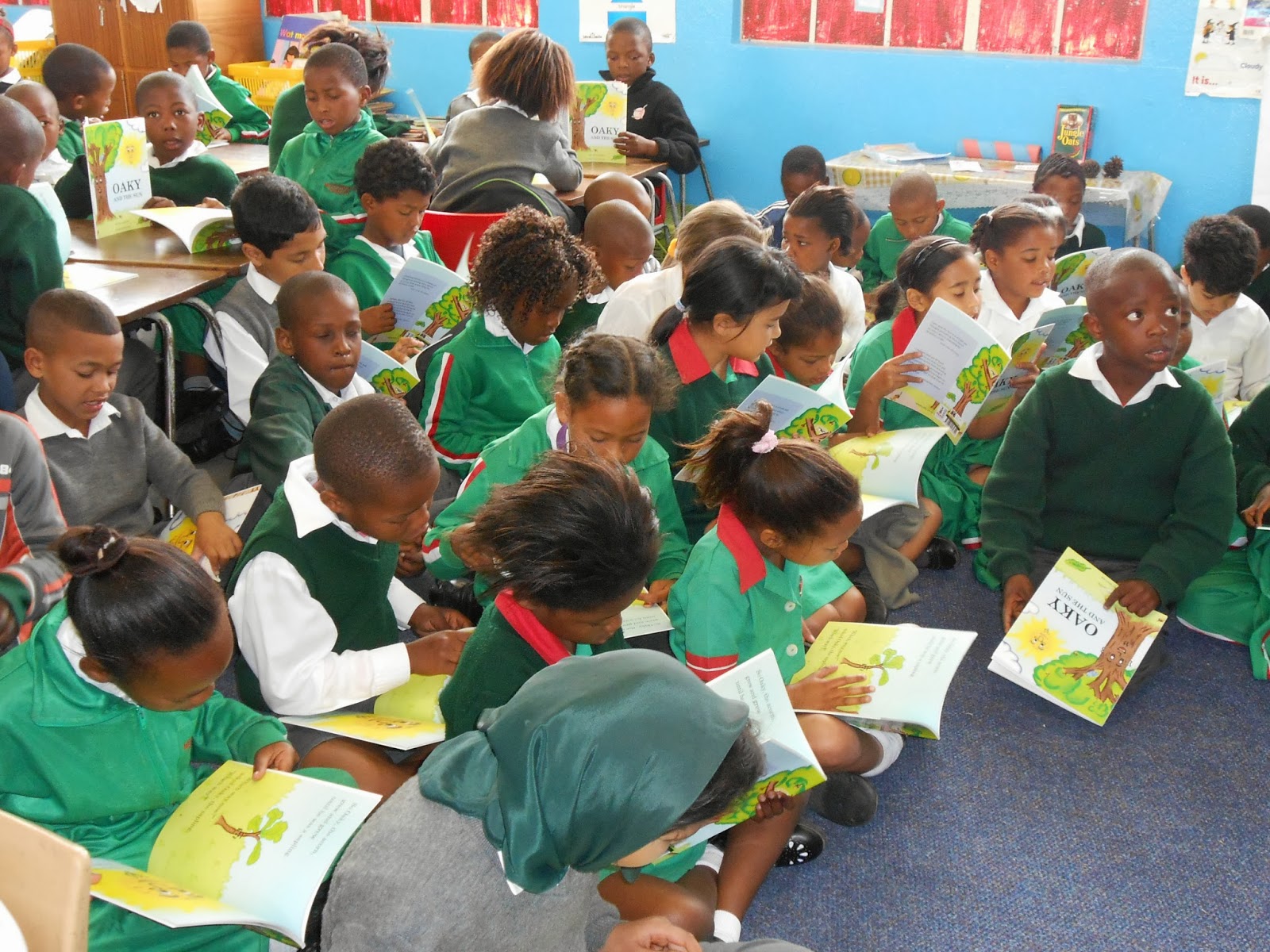 READ to RISE: Visit to Meadowridge Primary School.... 30 October 2013