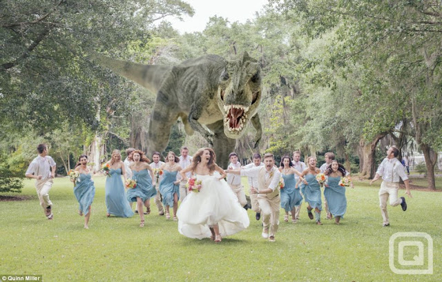 Share Your Wedding Photos With Your Favorite Movie Monsters