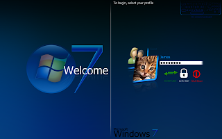 Everything you need is here: How To Change Windows 7 Logon Screen Easily