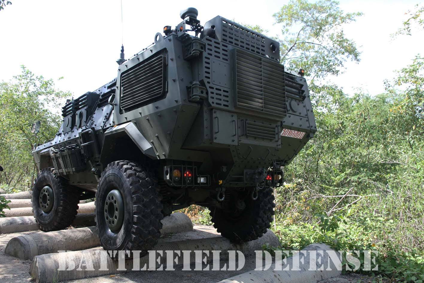 AAG_th บันทึกประจำวัน: ไทยทดสอบรถหุ้มเกราะล้อยาง AMV-420P ปรับปรุงใหม่ ...