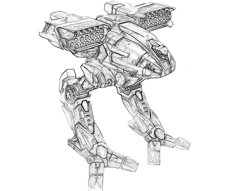 Mech Coloring Pages Coloring Pages