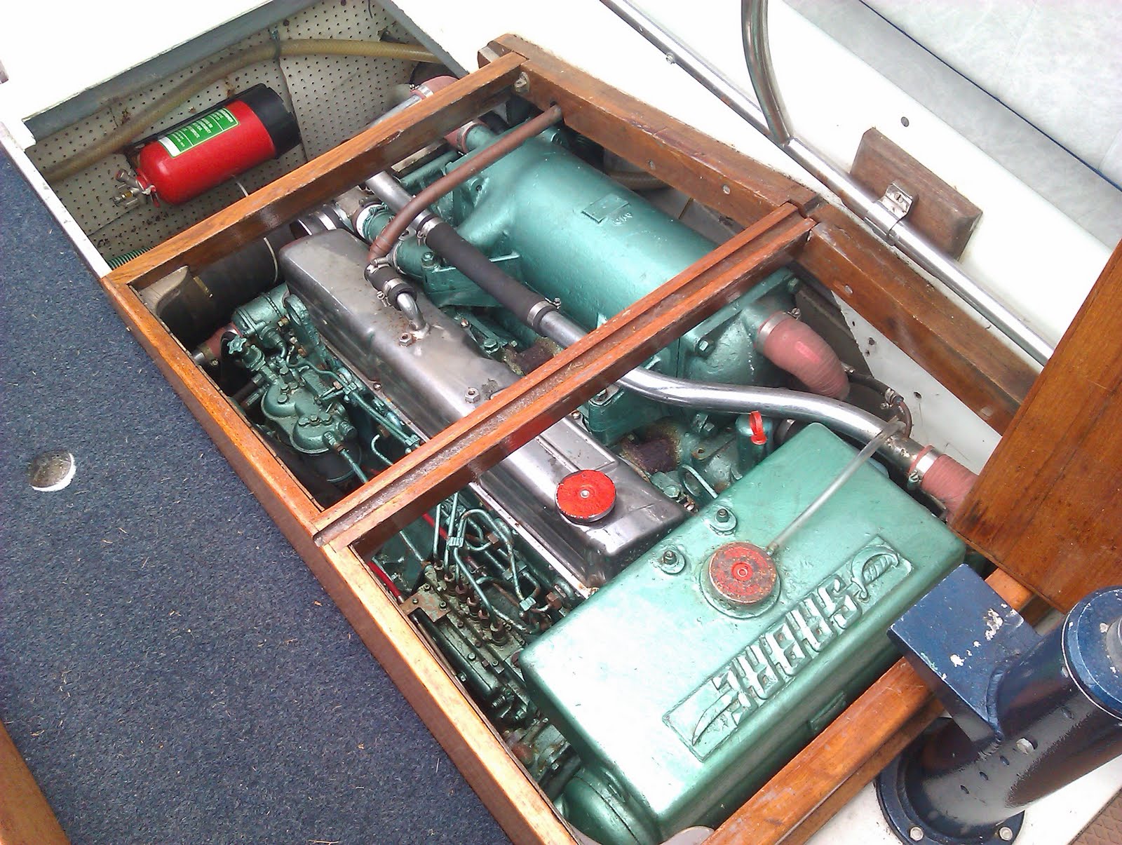 UK Marine Surveyor based in Preveza Greece.: Halmatic DS11O in Norfolk