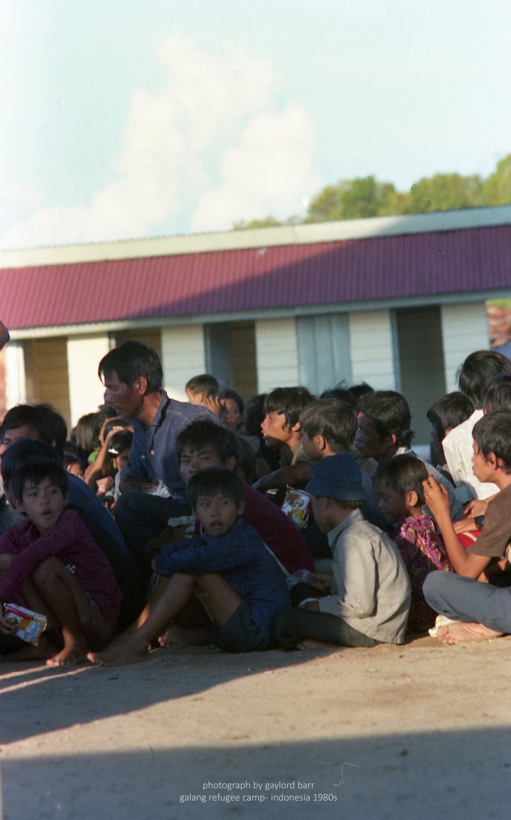Galang Refugee Camp-Site I & Site II: Photographs by Gaylord Barr ...