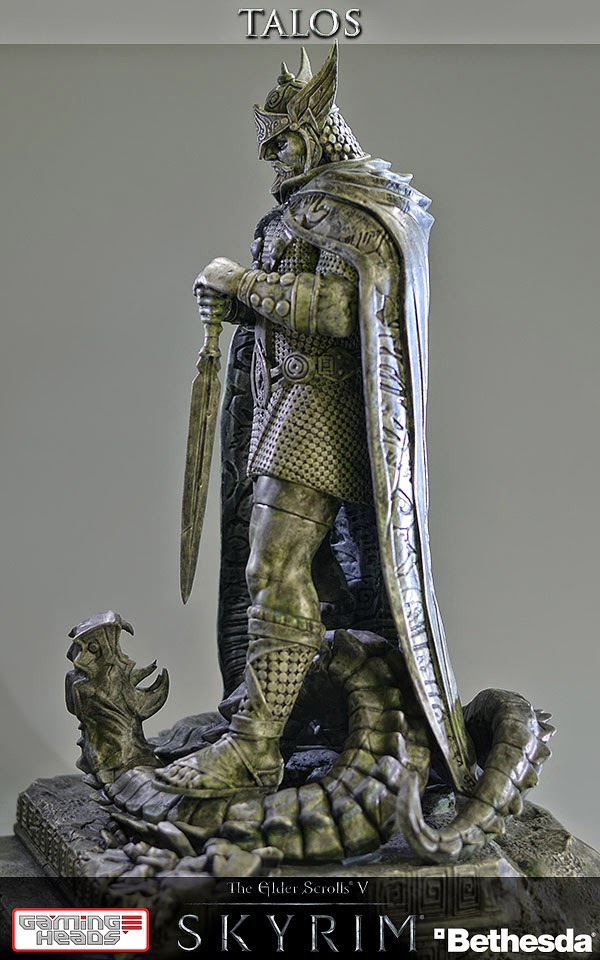 Figurine - The Elder Scrolls V Skyrim statuette Shrine of Talos Gaming ...
