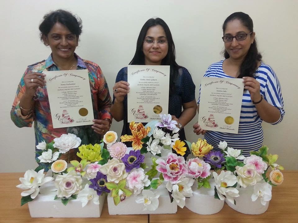 Cake Expressions & Sugarcraft: Class with Nima, Rinku and Sunita from ...