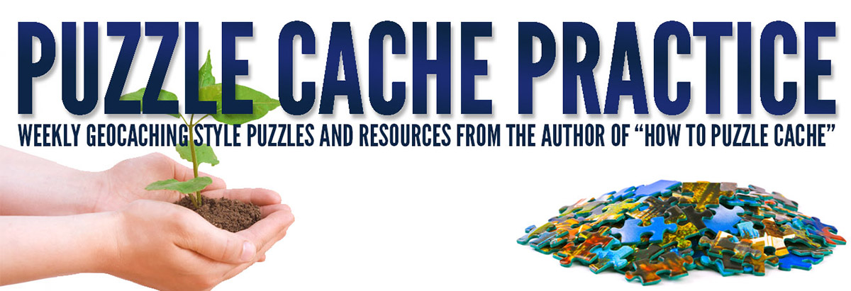 PUZZLE CACHE PRACTICE: January 2016
