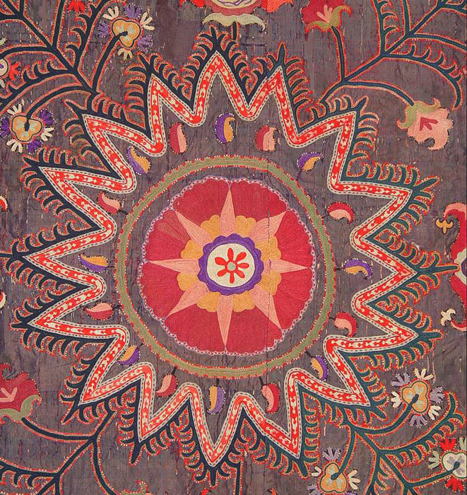 Miri boheme: Textiles and the Multi-Tiered Cosmos: Suzani