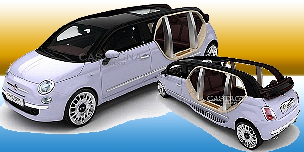 Fiat 500 Limousine for America ~ Automotive Hots