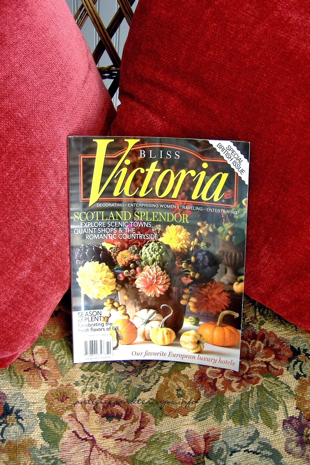 Antiques And Teacups: Tuesday Cuppa Tea, Fall Tones And Colors ...