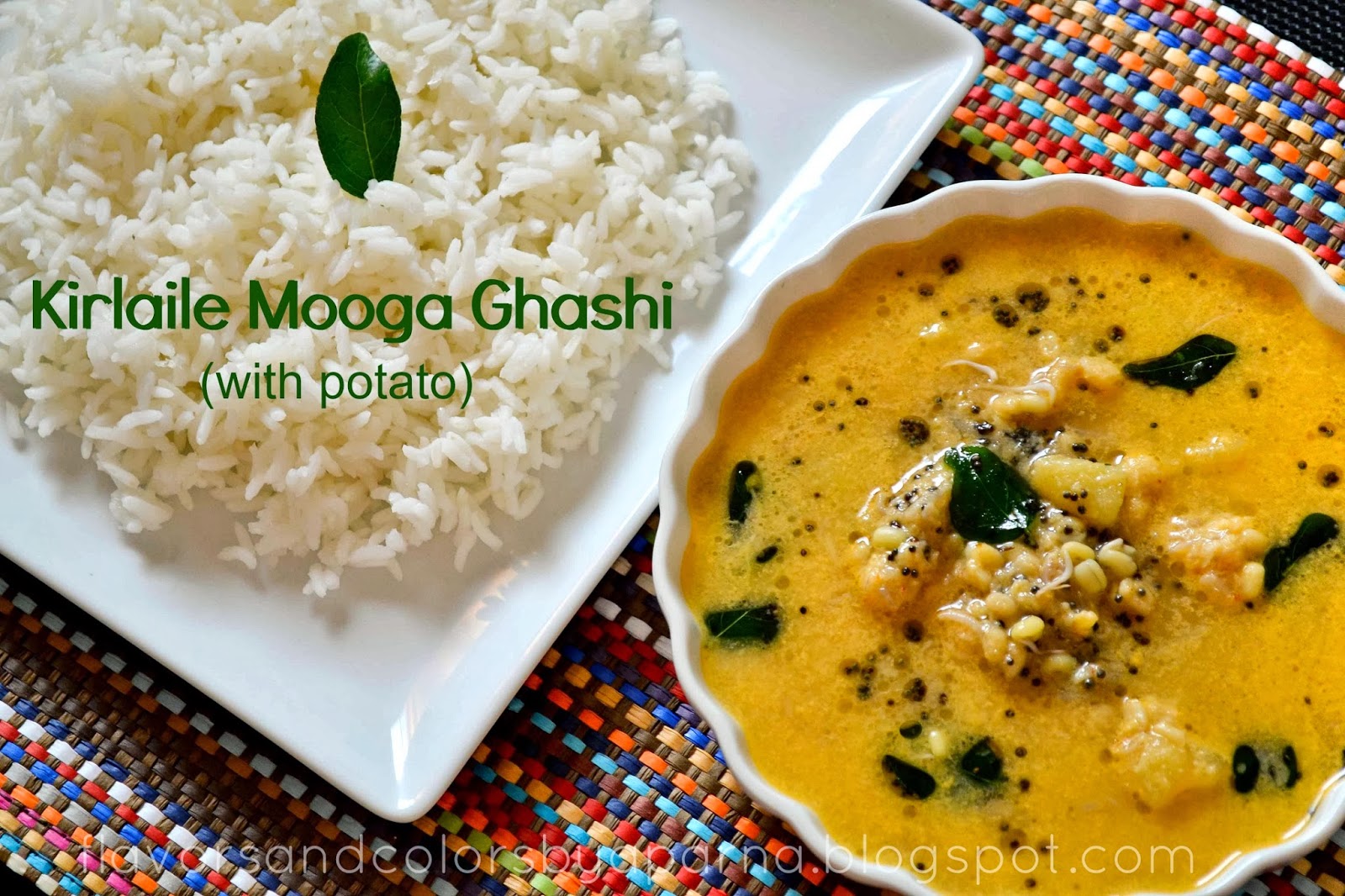 Sprouted Moong Ghashi ~ Flavors N Colors