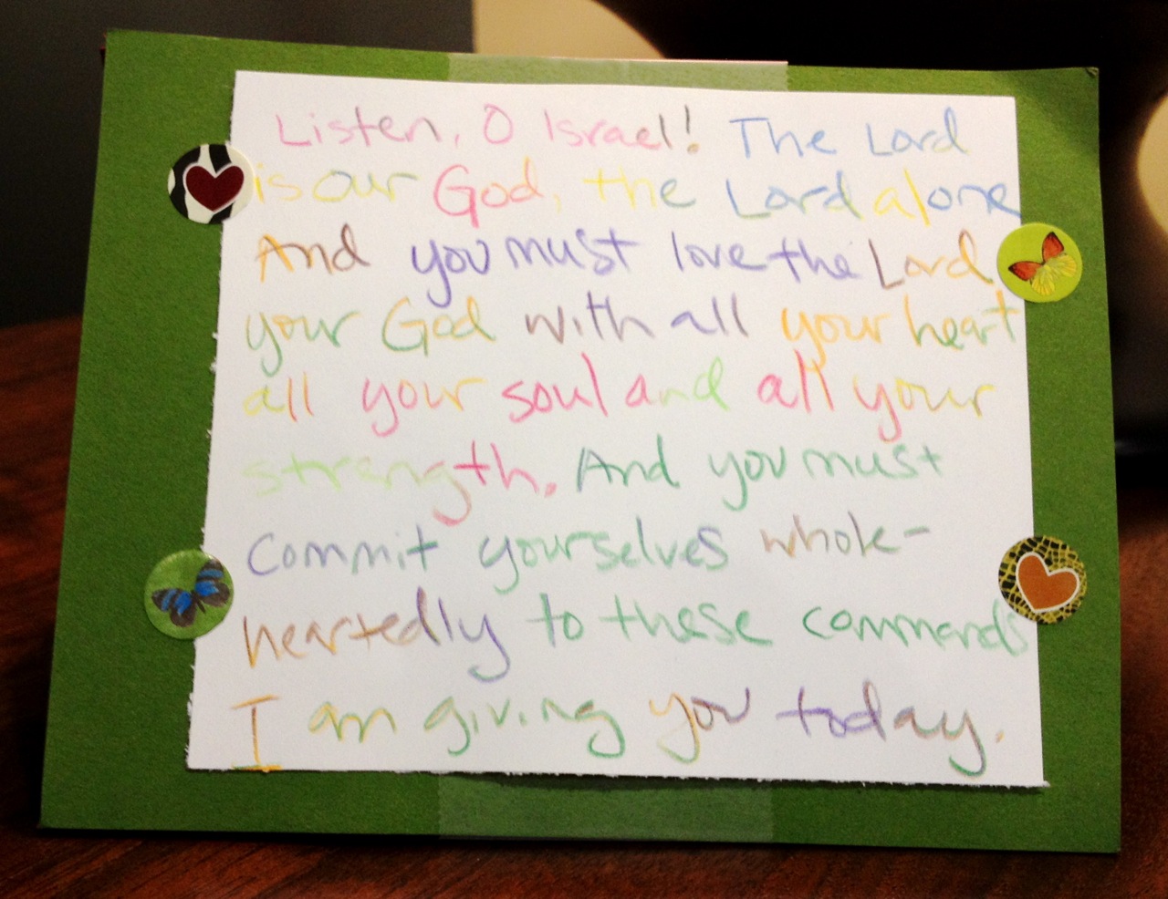 Kate Has Something to Say: Shema, Pt 1: What is Shema?