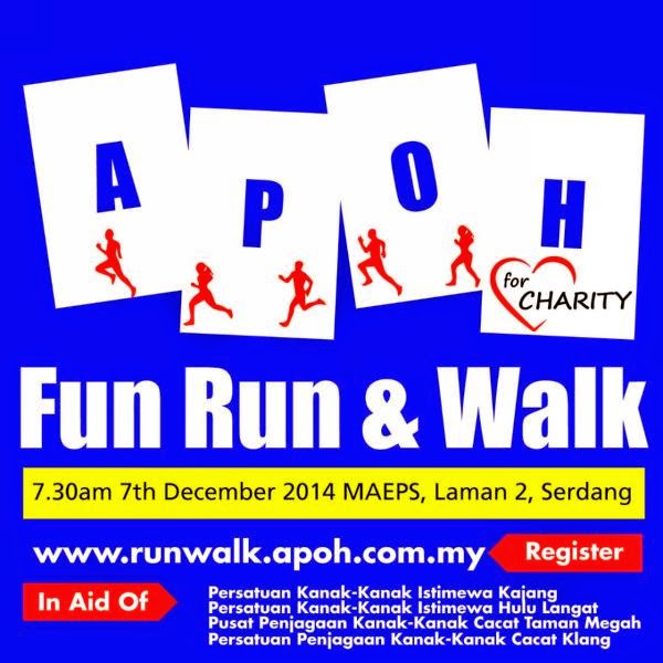 RUNNING WITH PASSION: A Piece Of Hope: Fun Run & Walk 2014