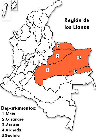 Familia Llanera: HISTORIA Y LOCALIZACION