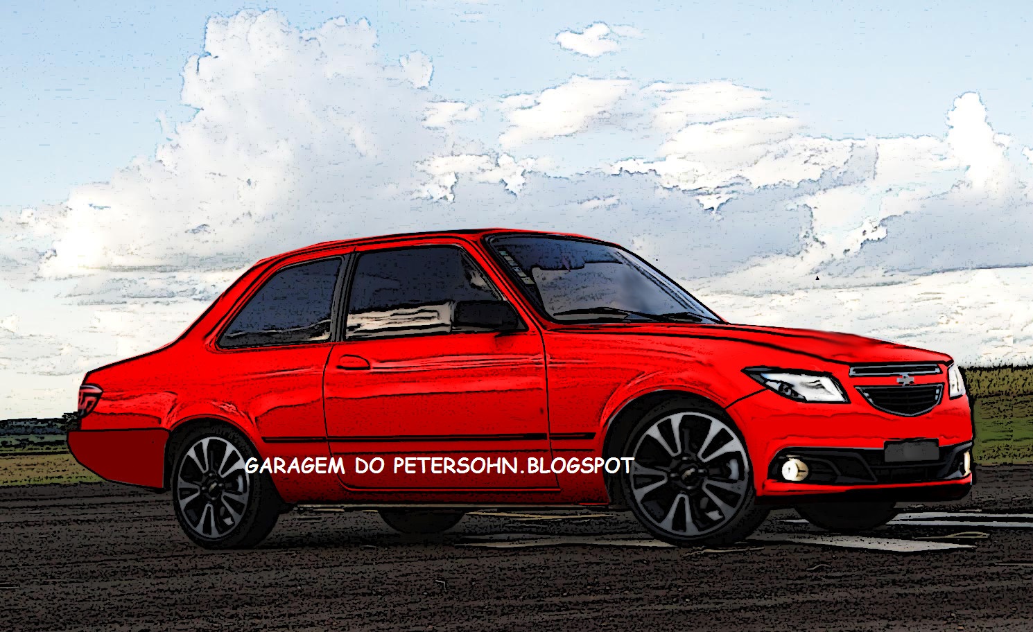 GARAGEM DO PETERSOHN : Highlanders do Brasil - Chevette Antiqué