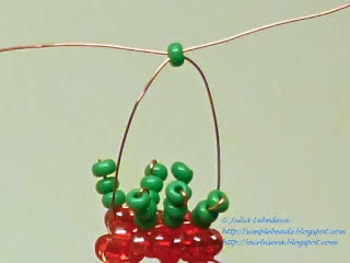 Beading for the very beginners: Raspberry