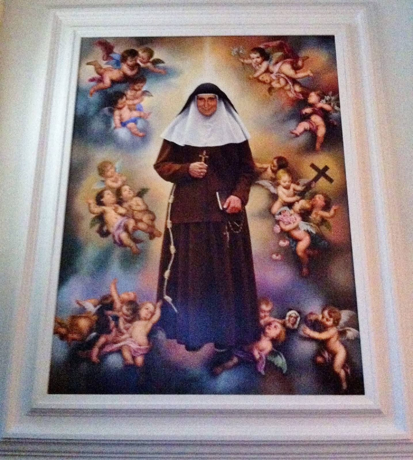 Sevilla Daily Photo: El cuadro de Madre María de la Purísima de la Cruz.