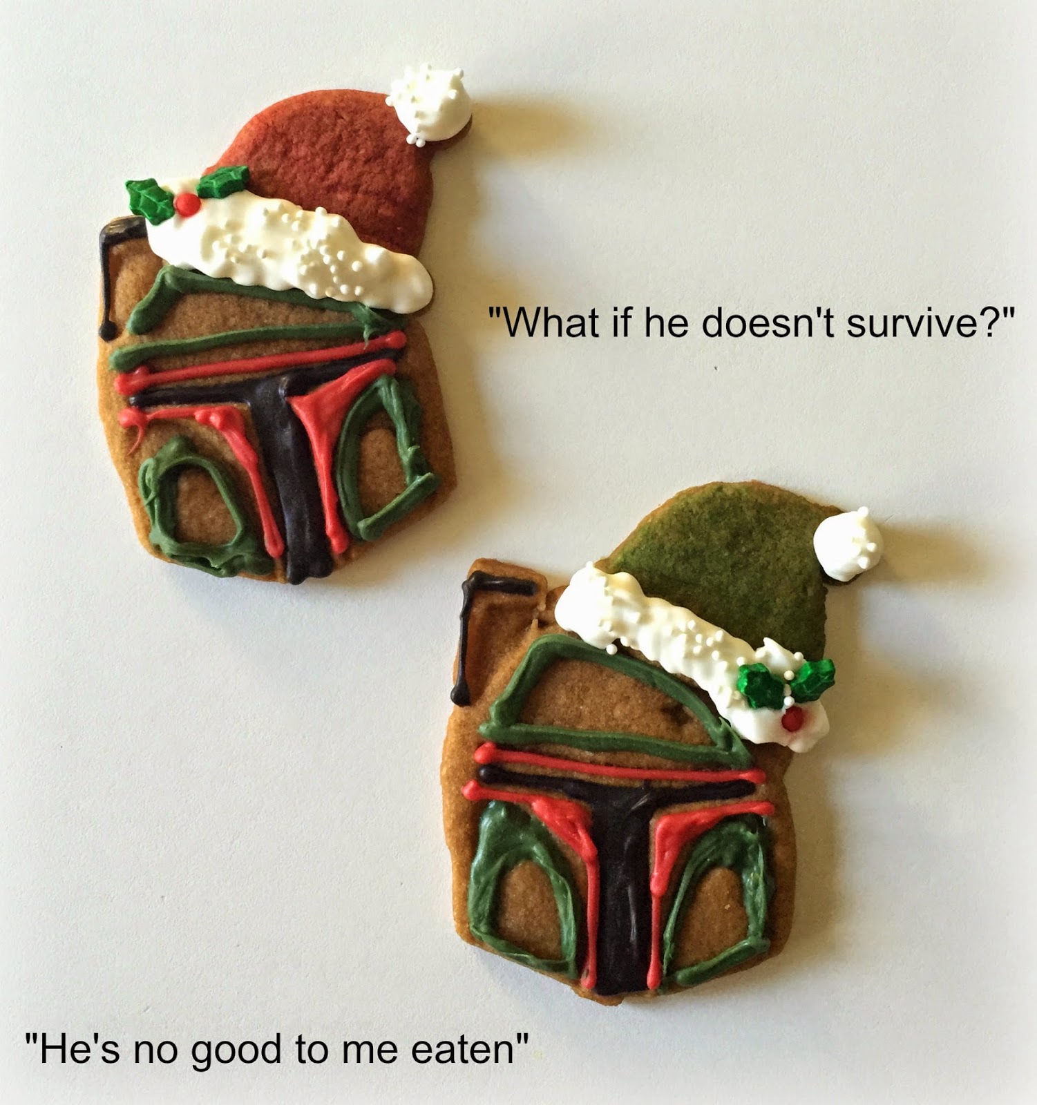 Sugar Swings! Serve Some: Star Wars Gingerbread Christmas Cookies
