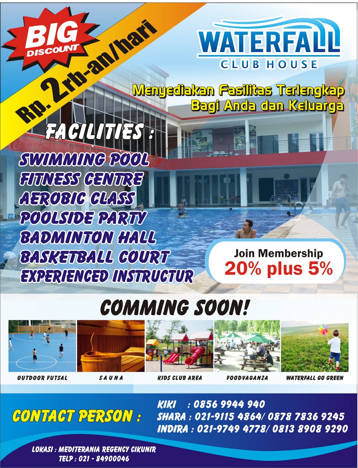 Dee Desain: Flyer Waterfall