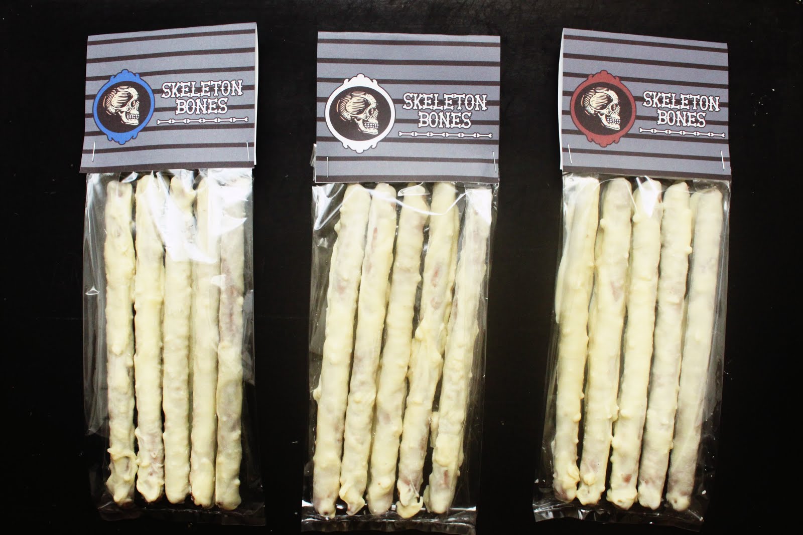 EAT+SLEEP+MAKE: CRAFT: Skeleton Bones Treat Bags (free printable)