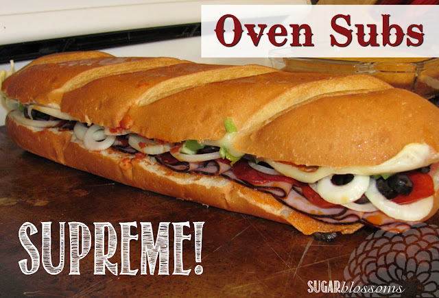 Sweet Sugar Blossoms: Oven Subs Variation: Supreme!