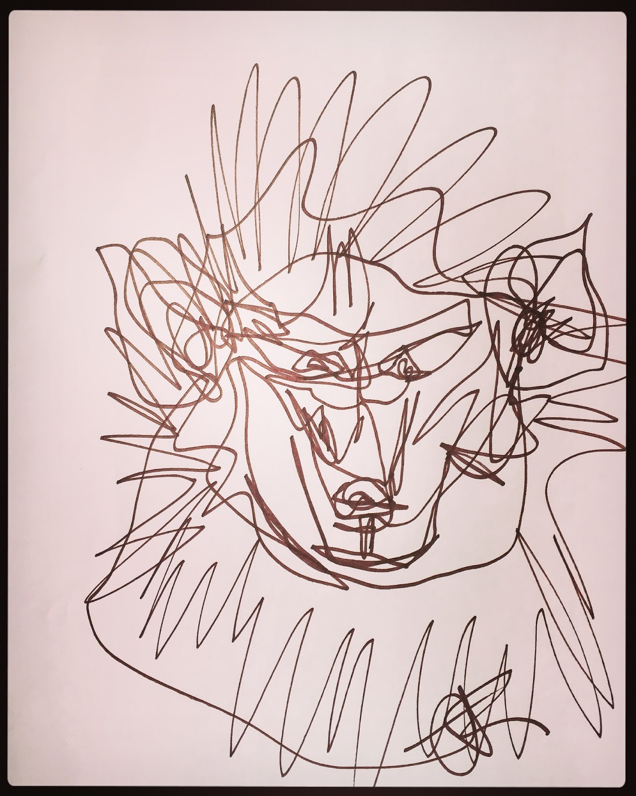 Art: 1Line-1Minute Drawings by Rasmuss: $5 ea