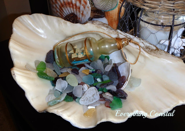 Everything Coastal: Attention Sea Glass Fanatics - 7 ideas for Display