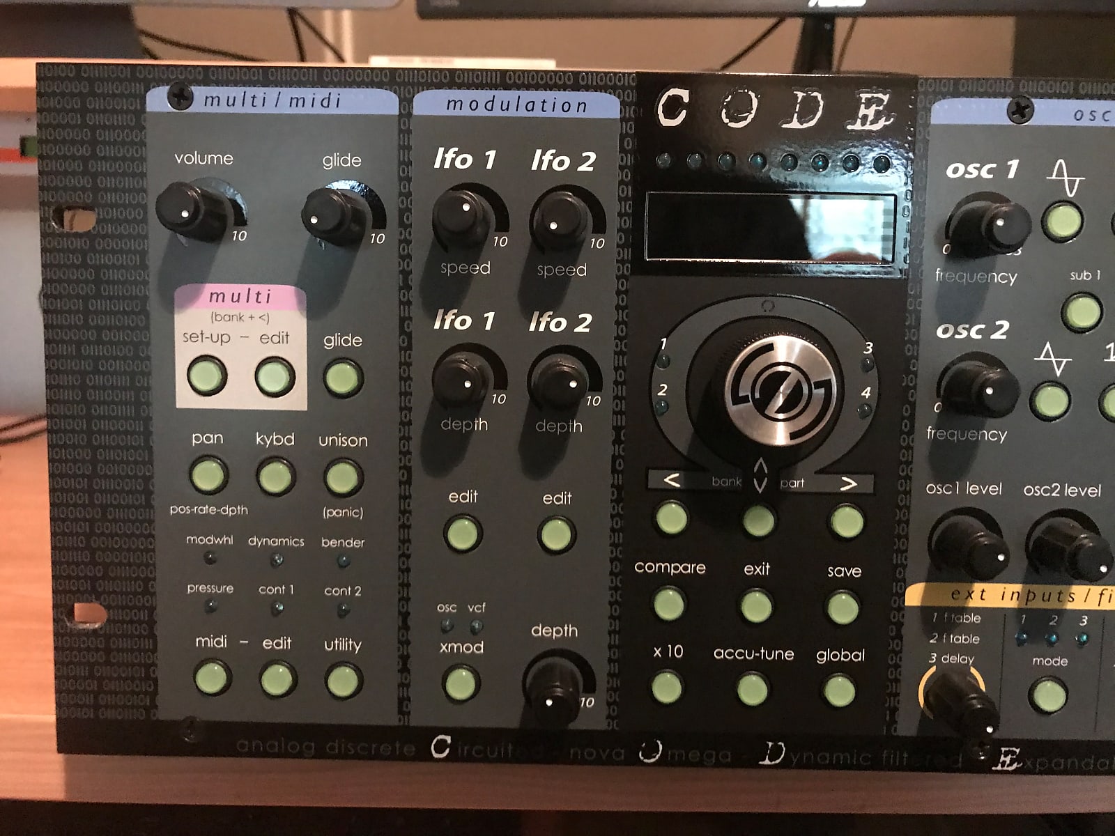 MATRIXSYNTH: Studio Electronics CODE Omega 8