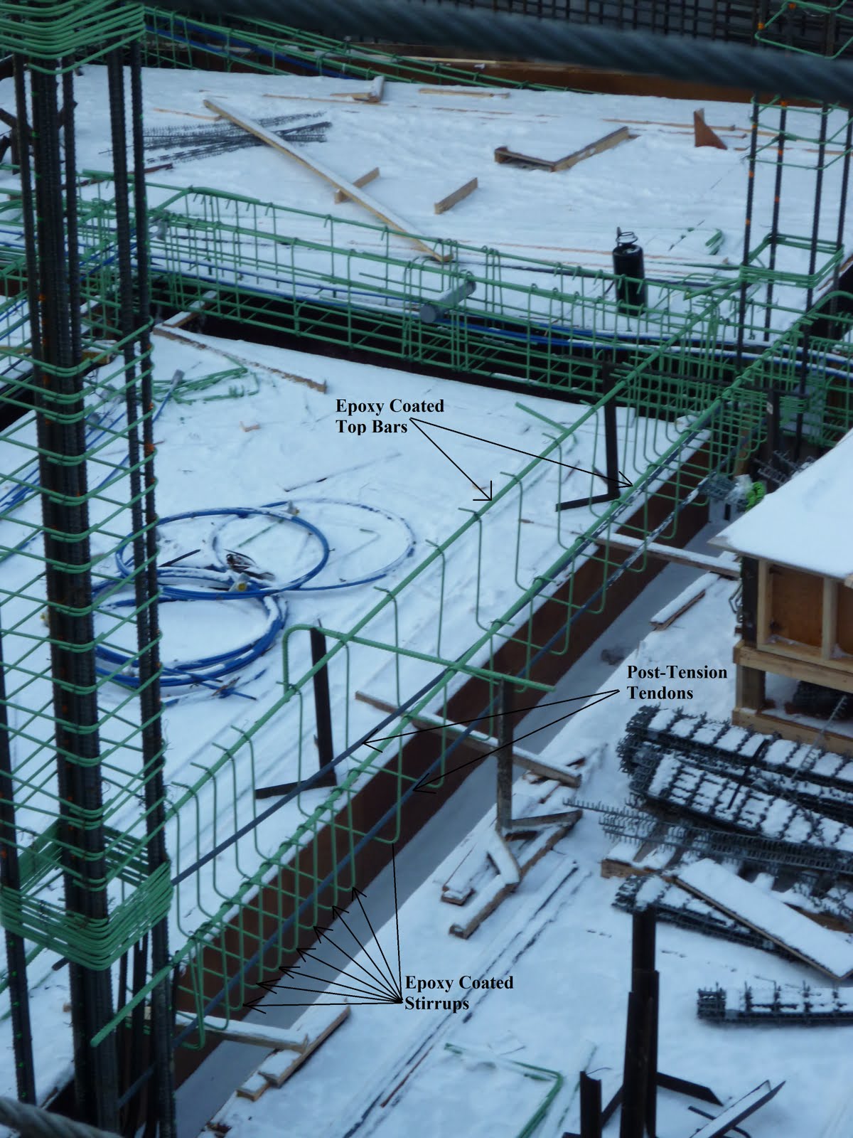 Civil Engineering Photos: #88 Resteel Laidout for Reinforced Concrete Beam