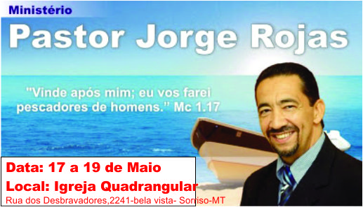Pastor Marco Aurelio: Pastor Jorge Rojas