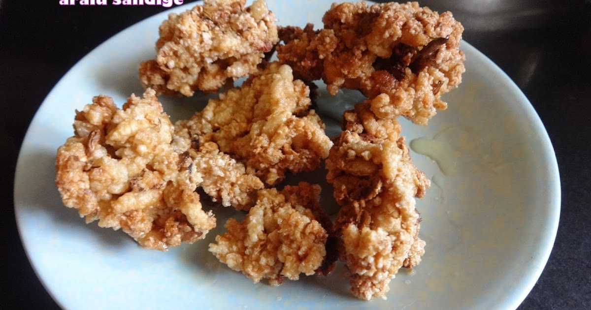 Raji Ramakrishnan : ARALU SANDIGE, PUFFED RICE FRYUMS, NEL PORI VADAM