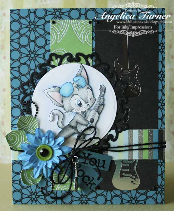 Bellisima Vida: "You Rock" Inky Style