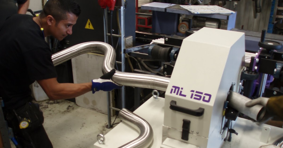 Tube Polishing & Tube Finishing Machines: Ferrita: Exhaust Pipe ...